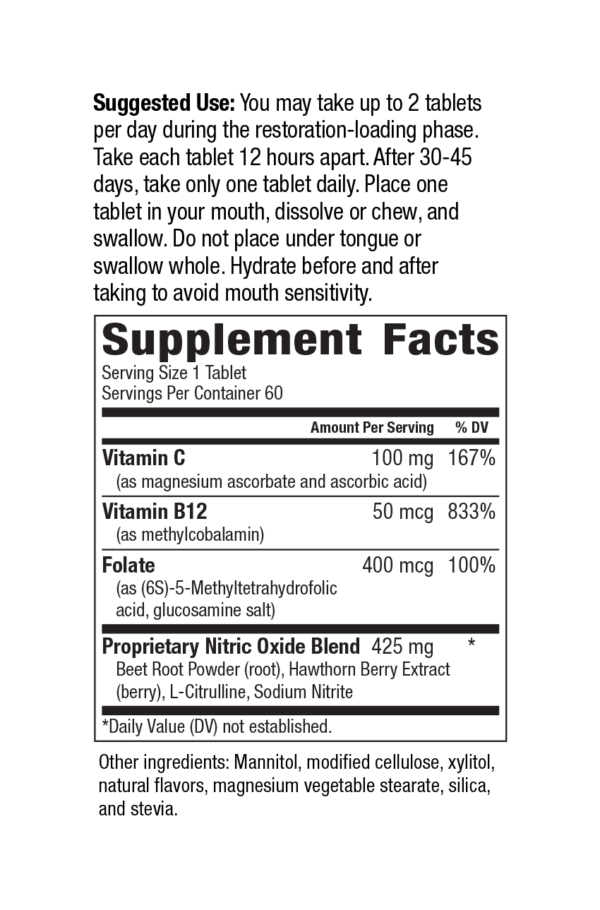 Neo40 Professional - NO Booster w/ Methylfolate - Pain Rehab Products